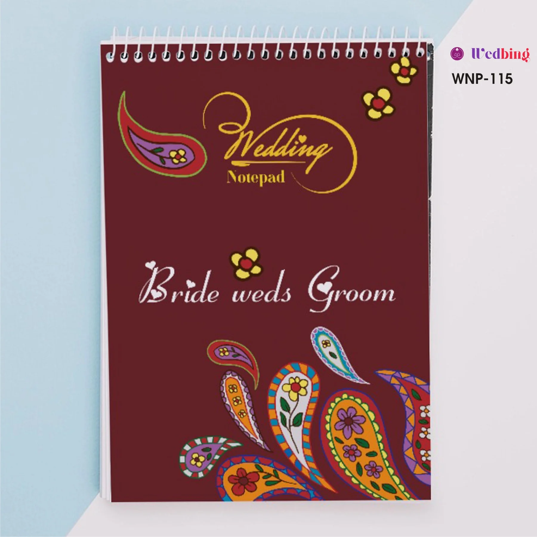 Wedding Notepad (Classic Edition) | WNP-115 - Wedbing