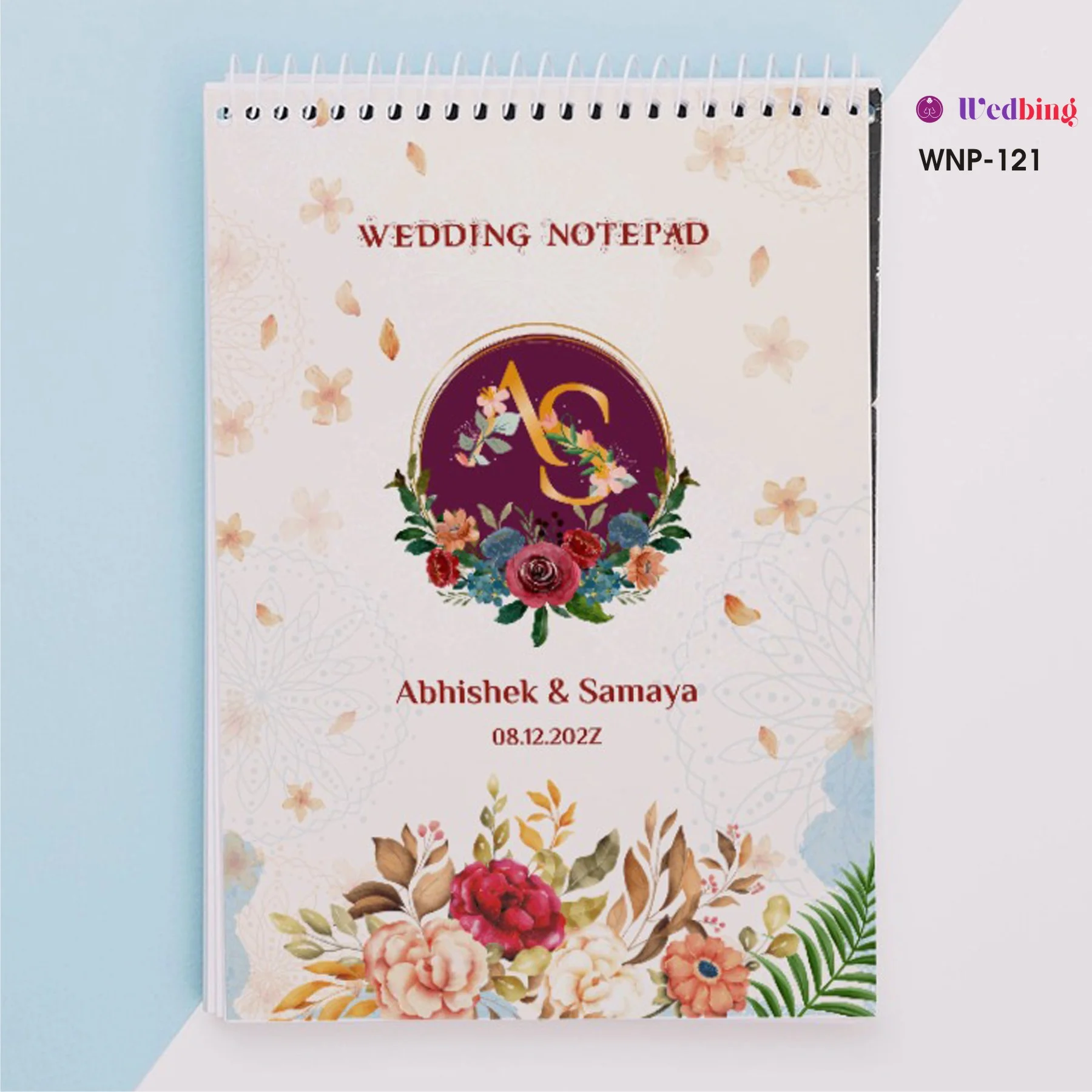 Wedding Notepad (Classic Edition) | WNP-121 - Wedbing